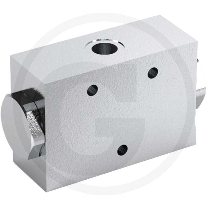 Flow division in both directions, steel housing buy online